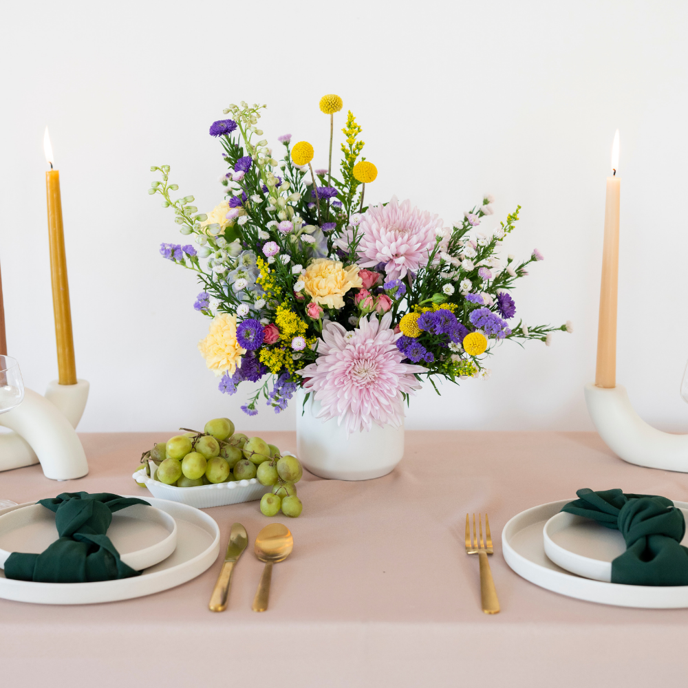 Wildflower Premade Centerpiece | Flower Moxie DIY Wedding Flowers