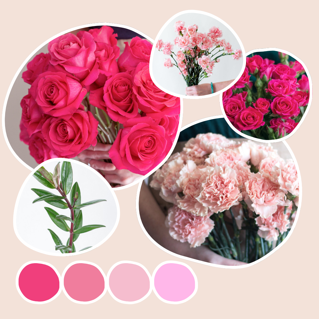 Pink Mixed Box – Candy Crush | Flower Moxie Bulk Flowers