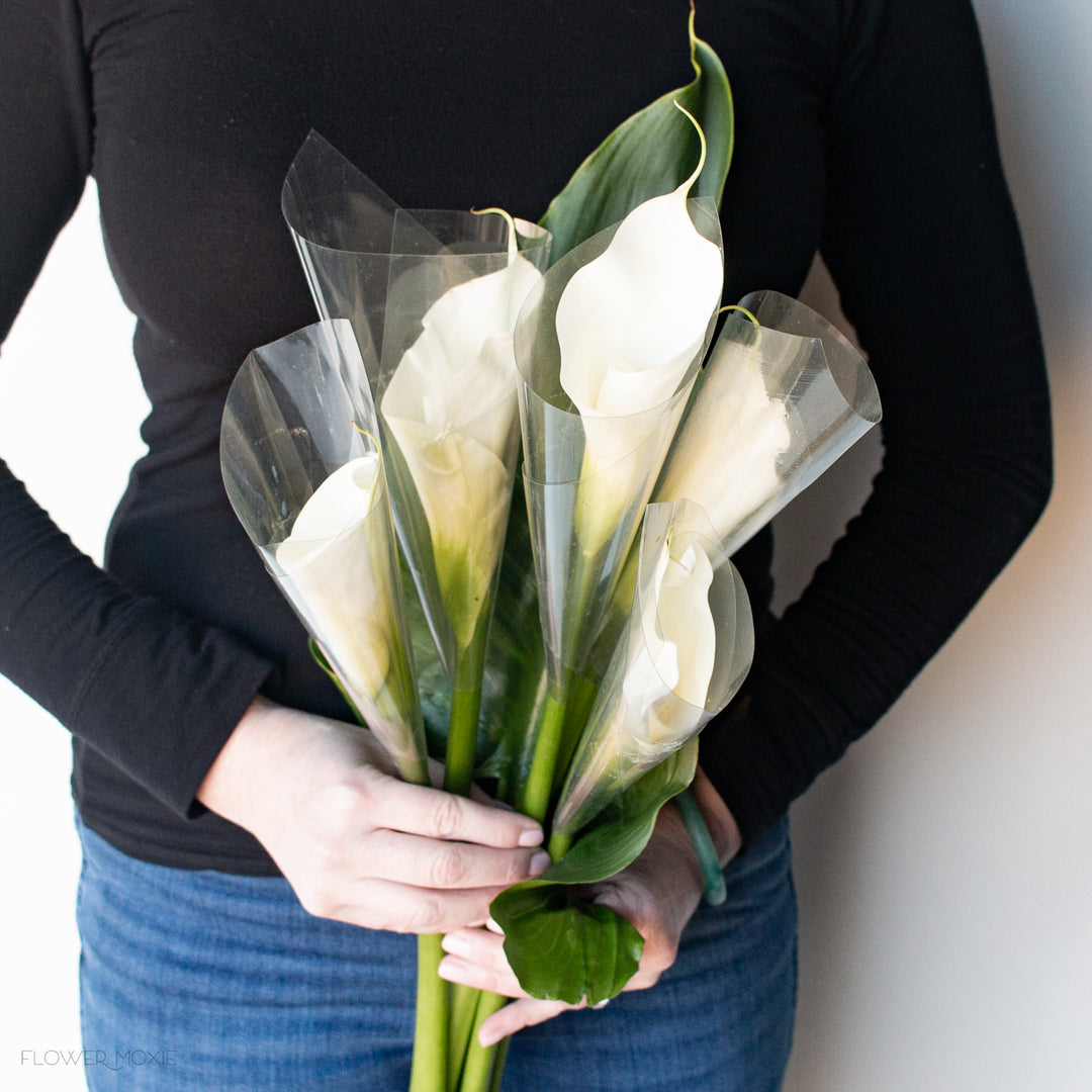 White Standard Calla Lily | Fresh DIY Wedding Flowers | Flower Moxie