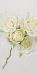 White and Cream Spray Roses | Bulk Wedding Flowers - Flower Moxie