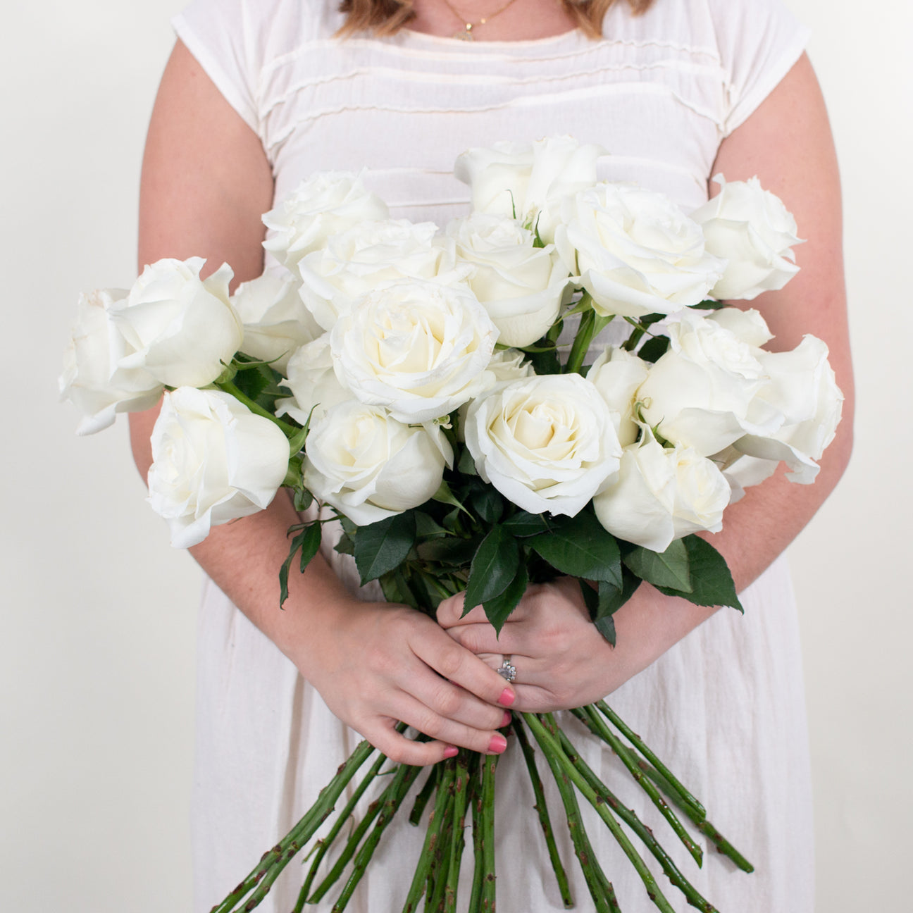 White Roses | Fresh DIY Wedding Flowers | Flower Moxie