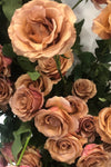 Dusty Terracotta Moab Roses | DIY Wedding Flowers | Flower Moxie
