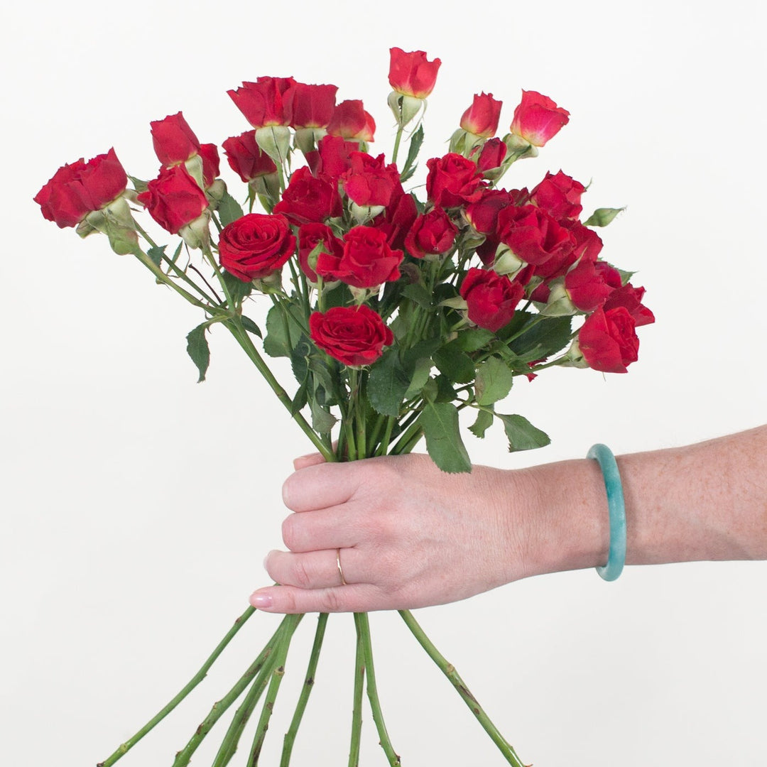 Red Spray Rose Flower | DIY Wedding Flowers | Flower Moxie