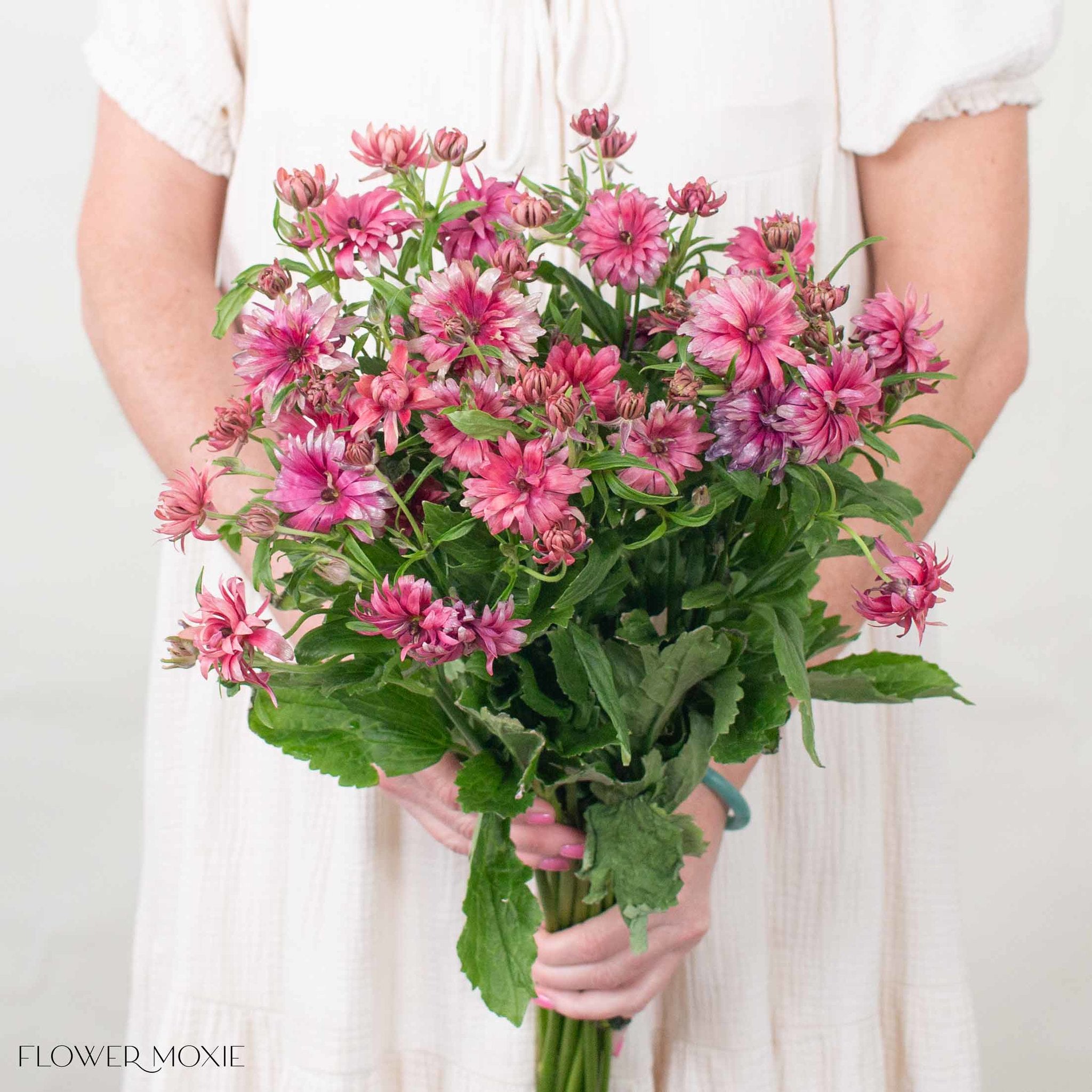 Berry Pink Butterfly Ranunculus | Flower Moxie DIY Wedding Flowers