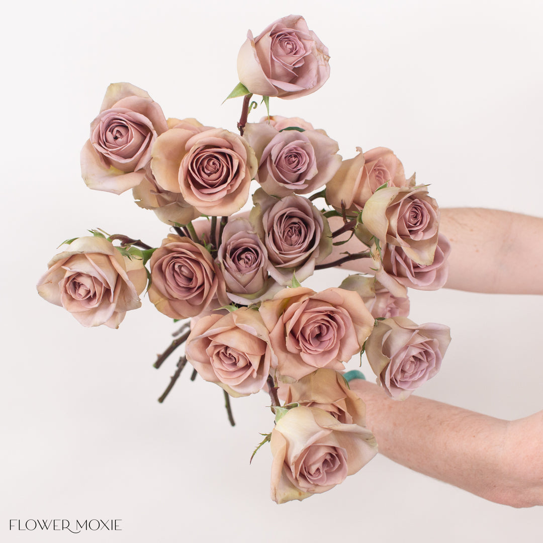 Amnesia Lavender Roses | DIY Wedding Flowers | Flower Moxie