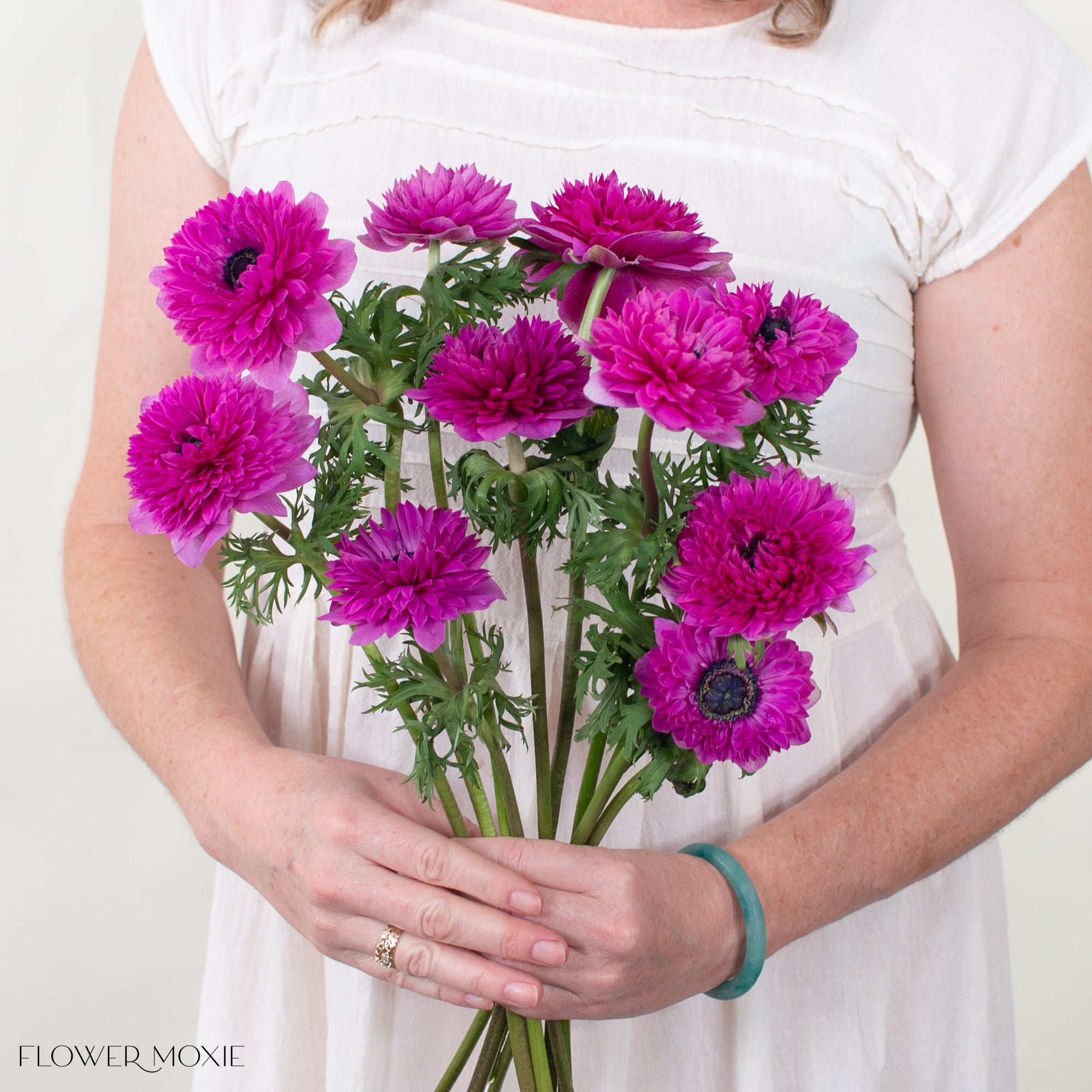 Deep Pink Lotus Anemone Flowers | DIY Wedding Flowers – Flower Moxie