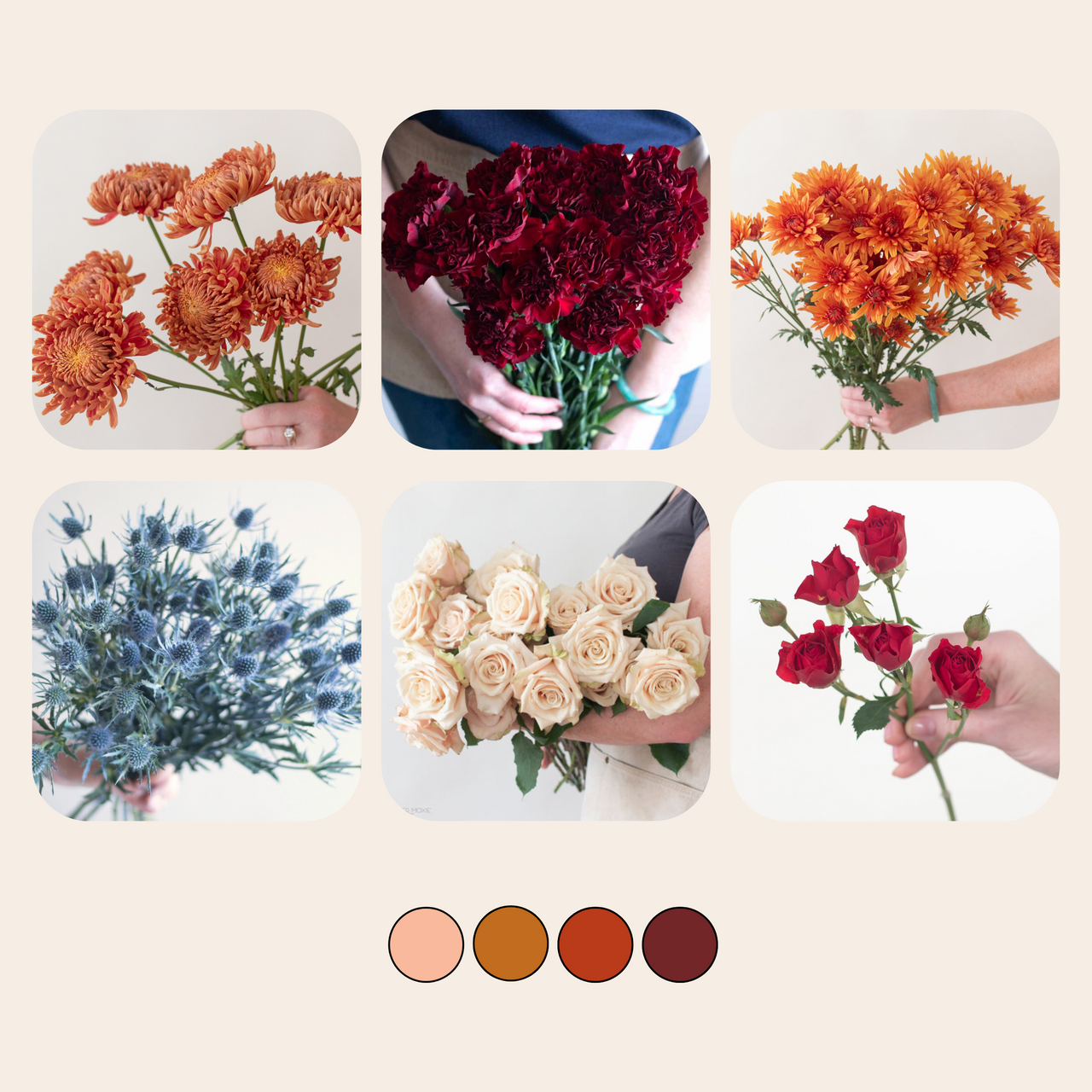 Earthy and Terracotta Mixed Flower Boxes | DIY Wedding Flowers – Flower ...
