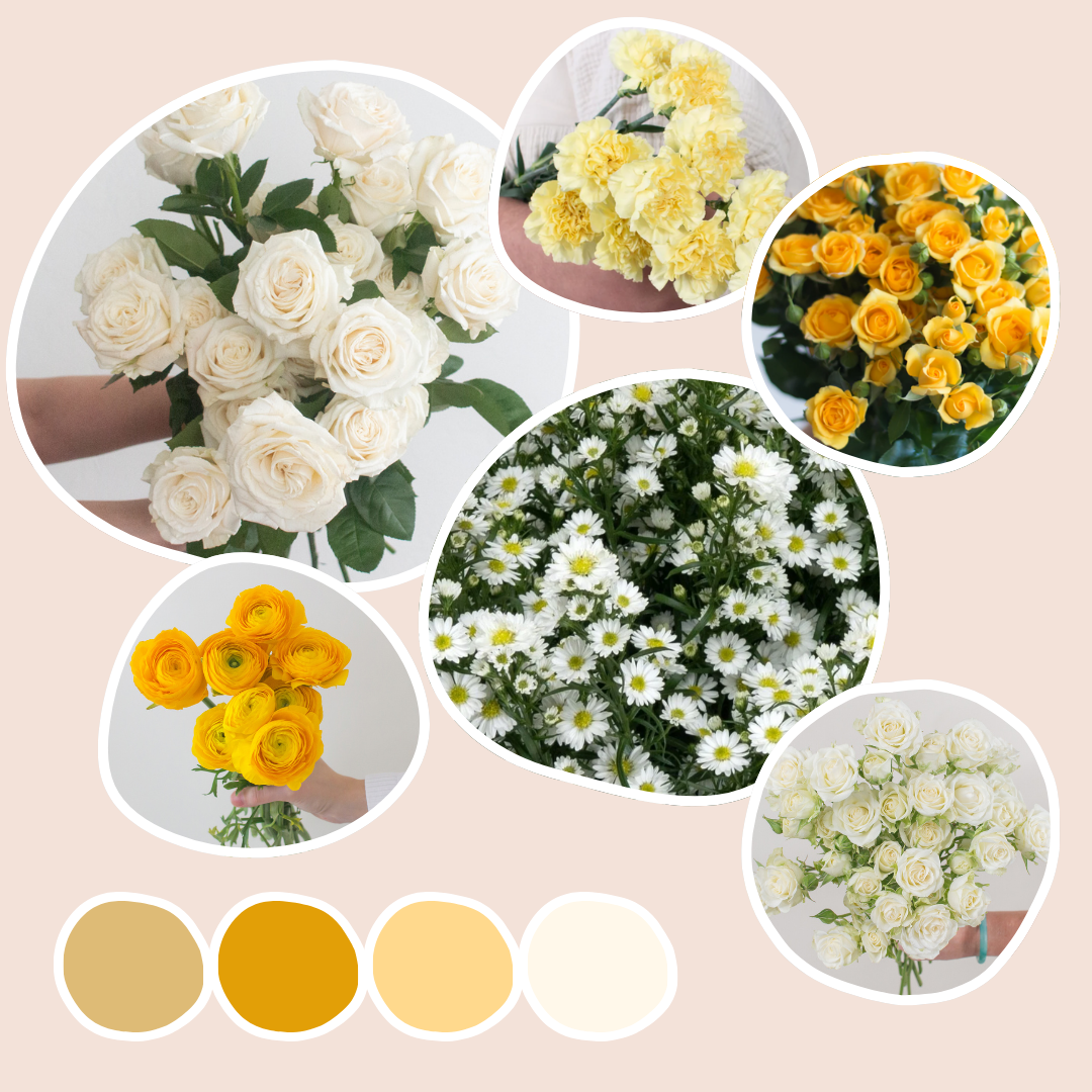 Citrine Sample Box | Flower Moxie Bulk Flowers