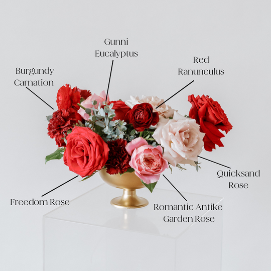 Red Freedom Roses | Bulk Fresh DIY Wedding Flowers | Flower Moxie