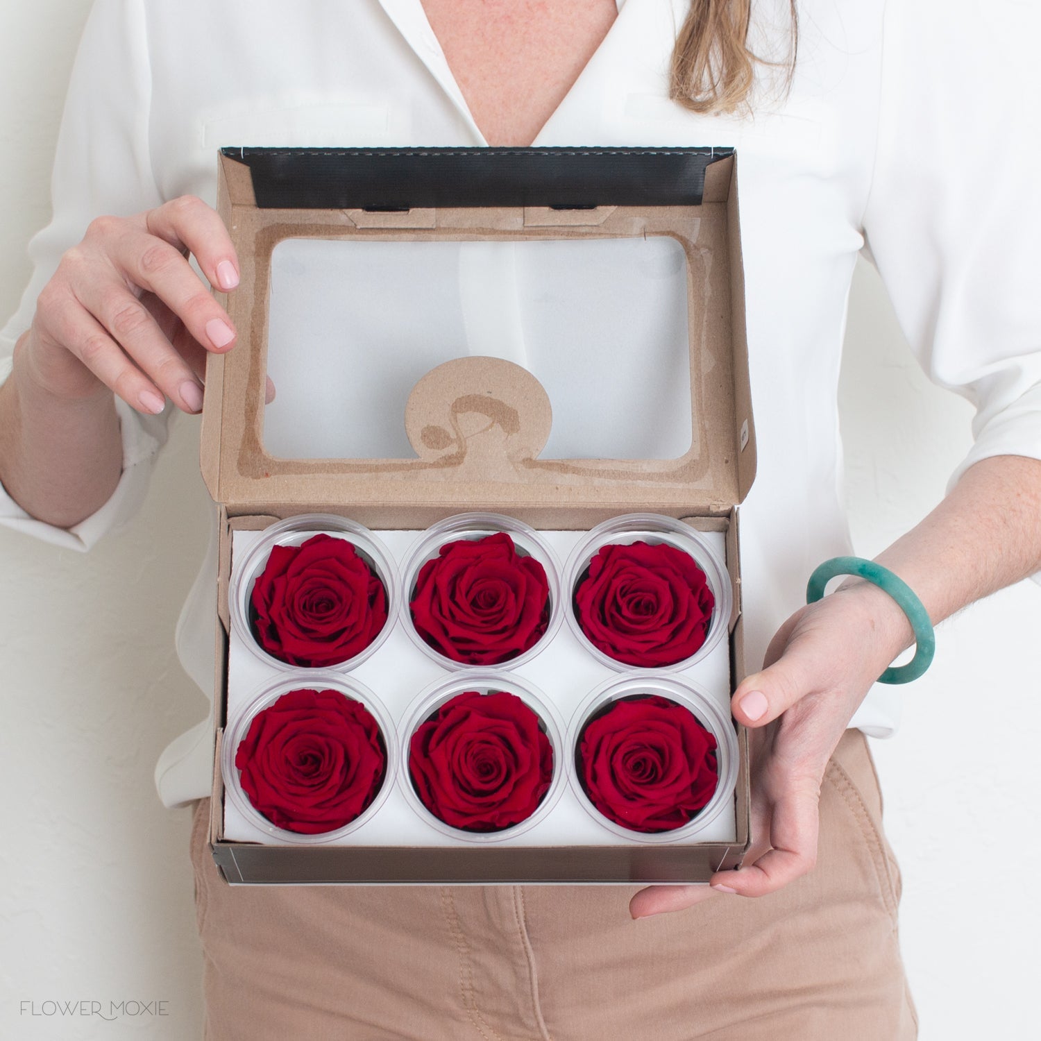 Preserved Roses in Deep Berry Red | Flower Moxie | DIY Wedding