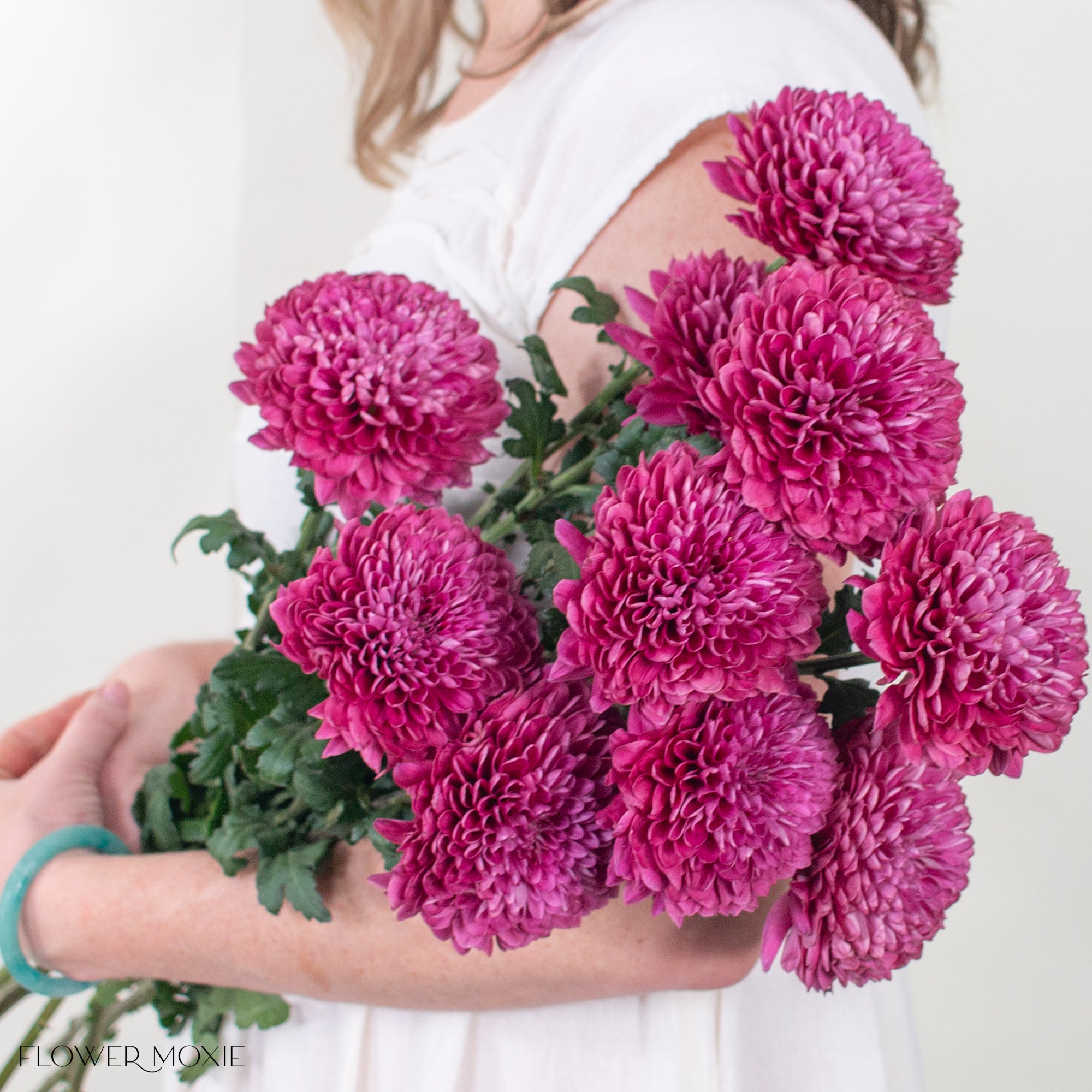 Deep Pink Cremone Flower | DIY Wedding Flowers | Flower Moxie