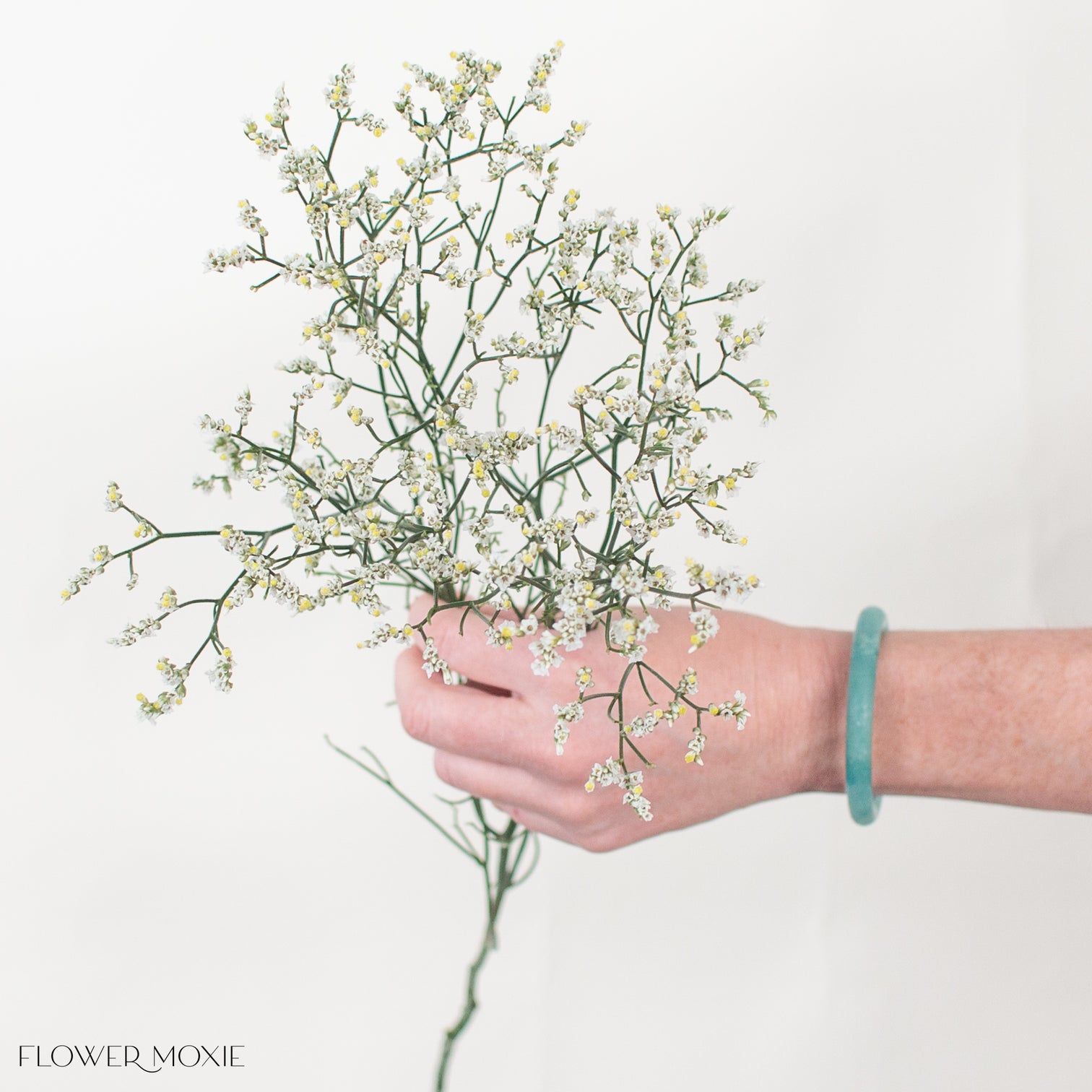 White Limonium | DIY Wedding Flowers | Flower Moxie