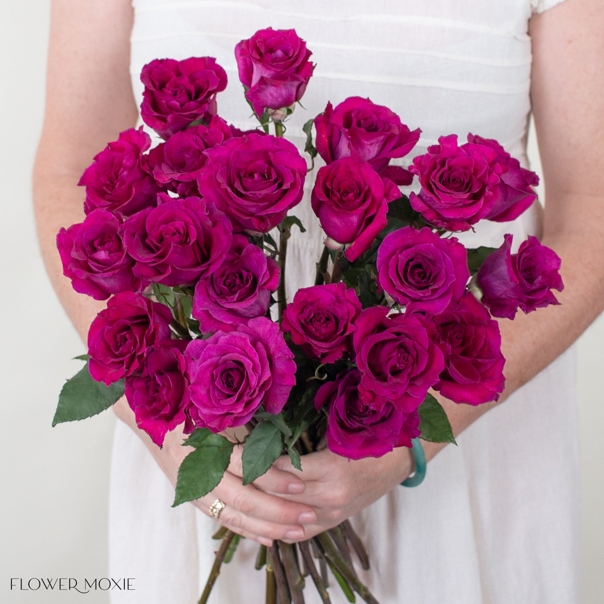 Berry Mamy Blue Garden Rose – Flower Moxie