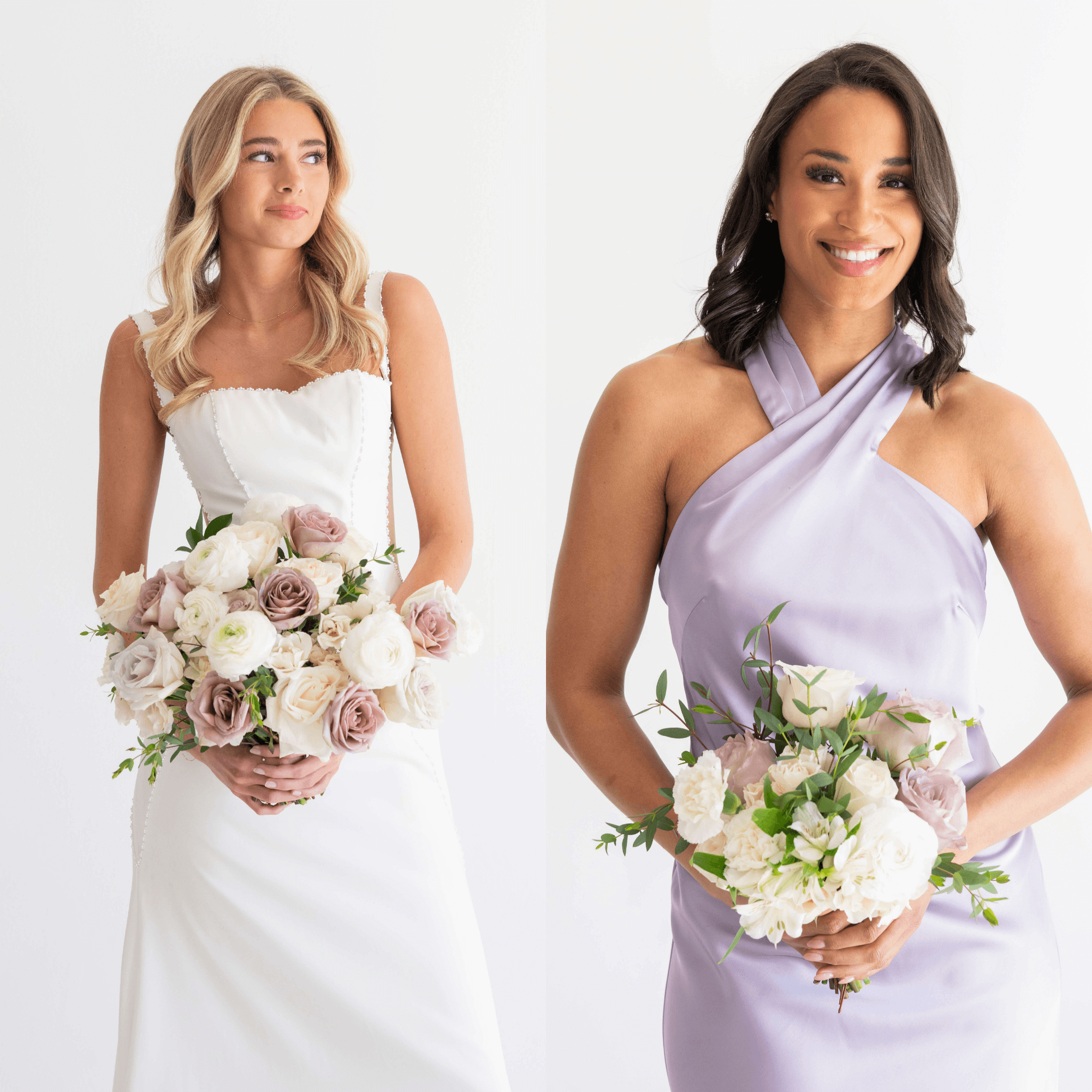 Mauve and Cream Premade - Bridal | Flower Moxie DIY Wedding