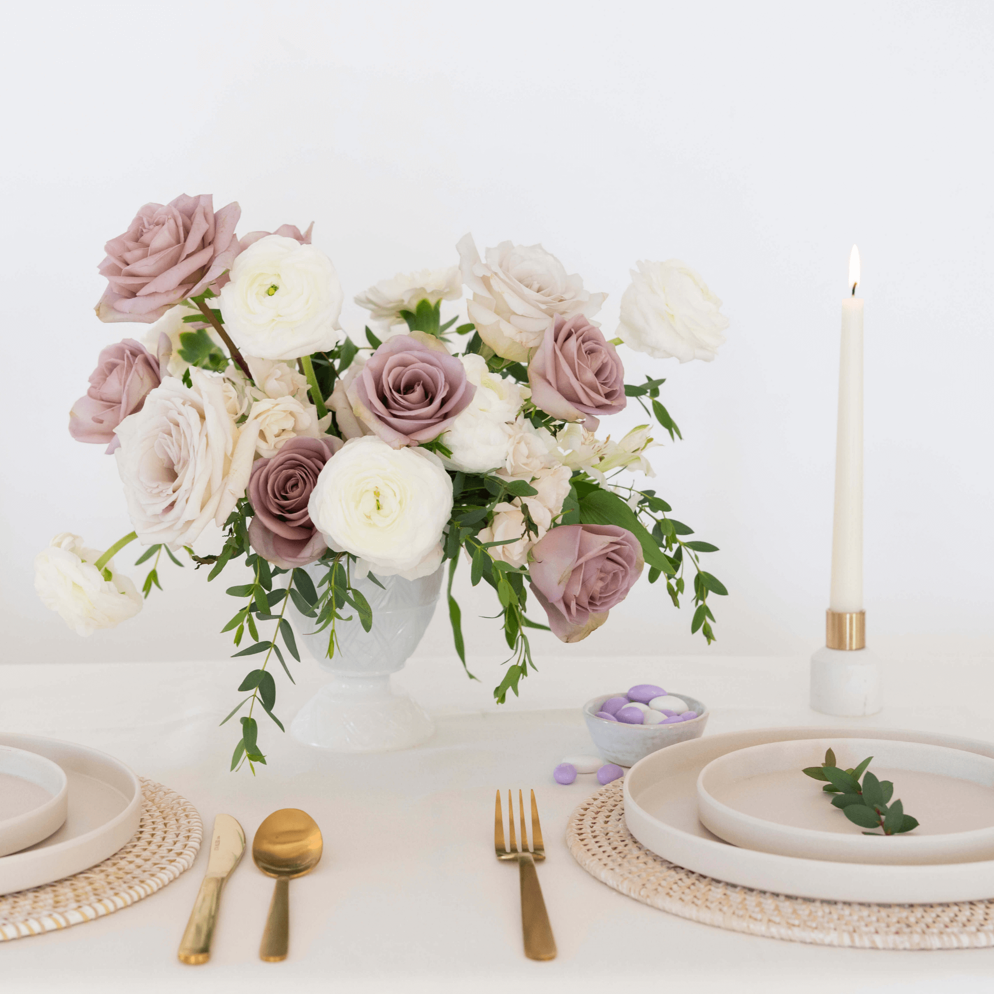 Mauve and Cream Premade - Bridal | Flower Moxie DIY Wedding