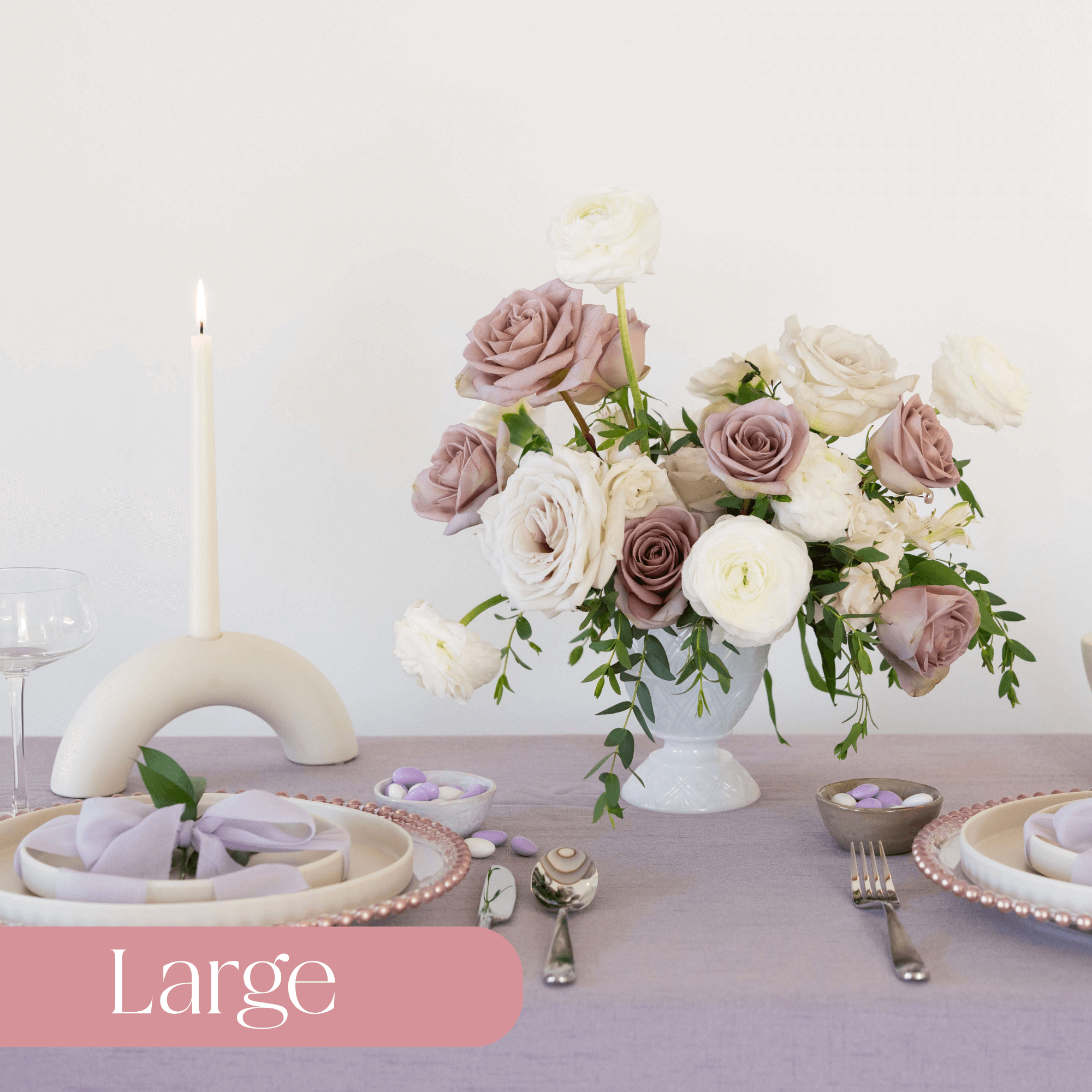 Mauve and Cream Premade - Large | Flower Moxie DIY Wedding