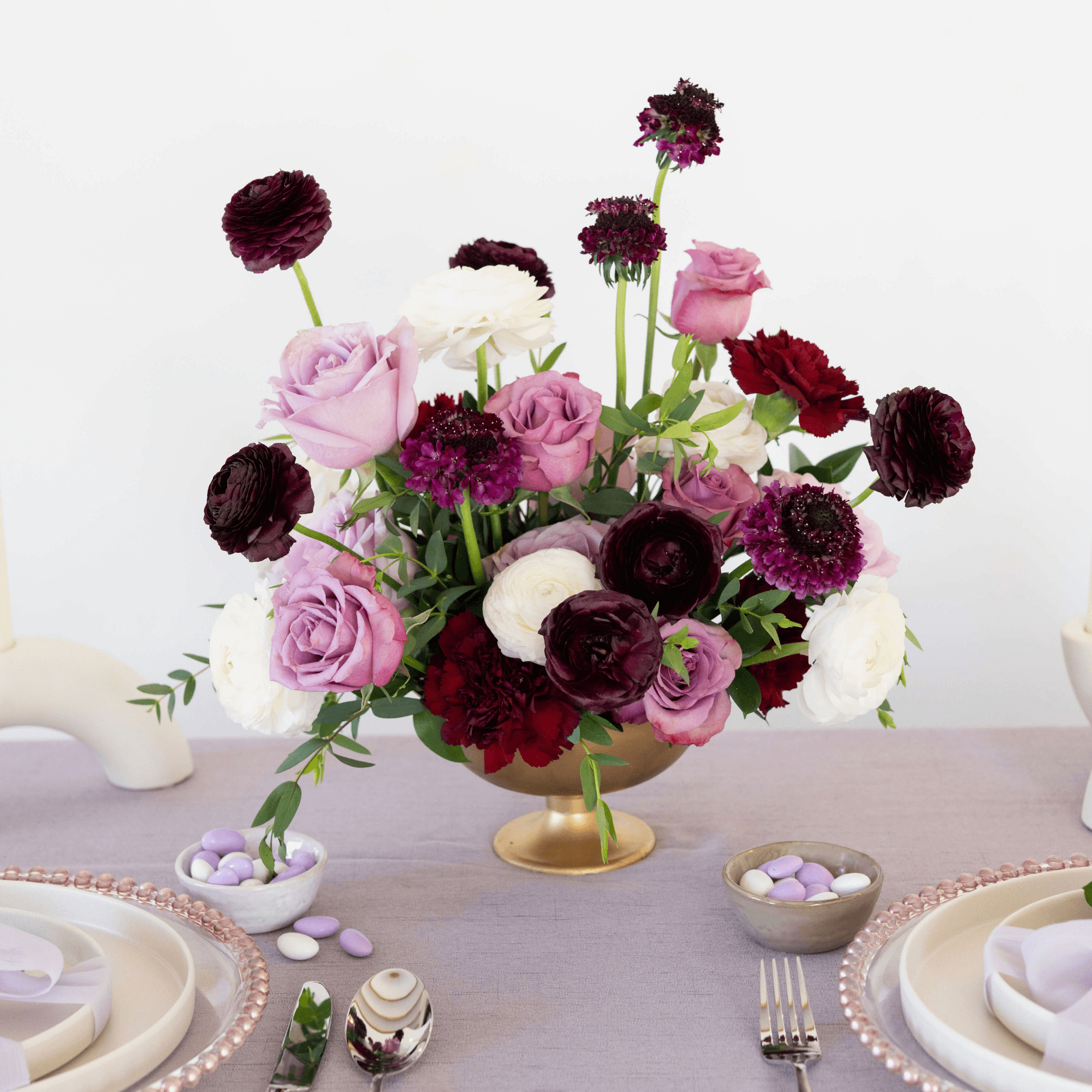 Mauve & Plum Premade - Bridesmaid Package | Flower Moxie DIY Wedding
