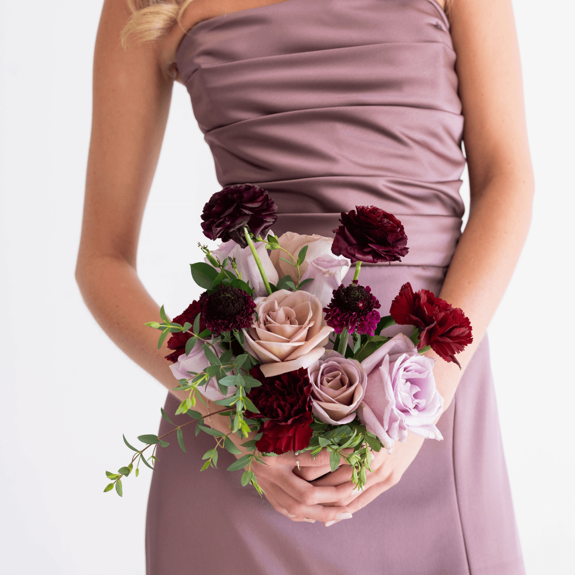 Moody Violet Premade - Bridesmaids | Flower Moxie DIY Wedding