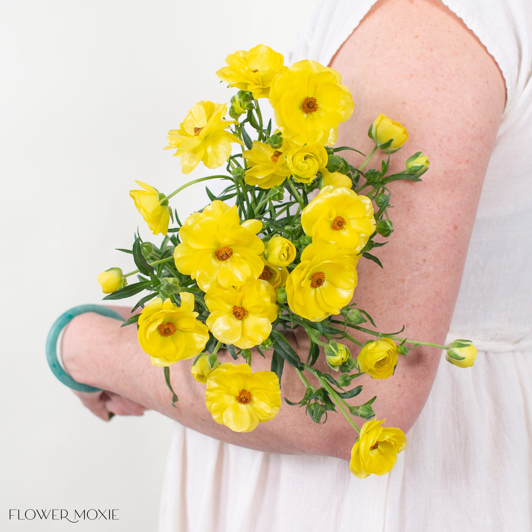 Yellow Butterfly Ranunculus | Flower Moxie DIY Wedding Flowers