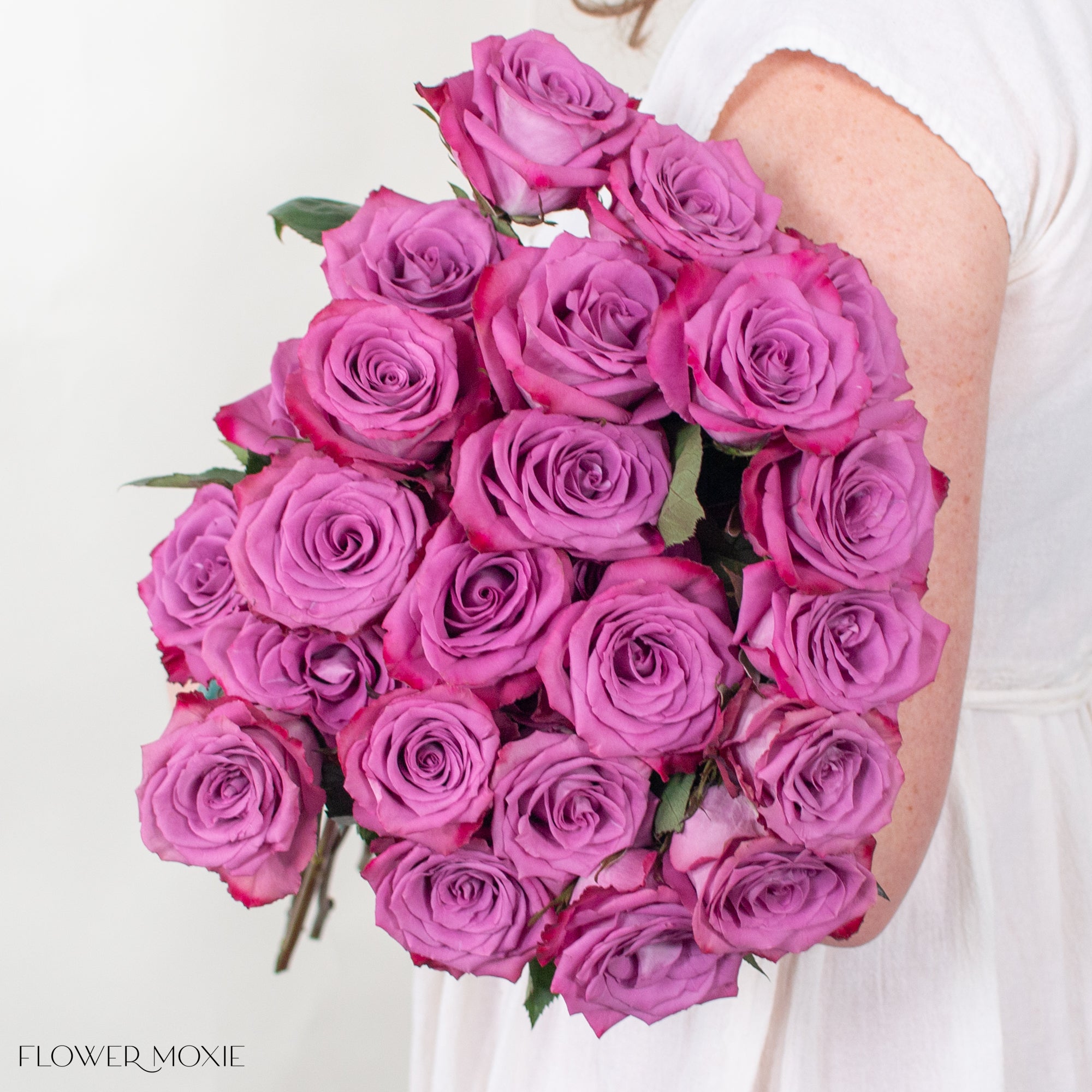 Purple Piacere Rose | DIY Wedding Flowers | Flower Moxie