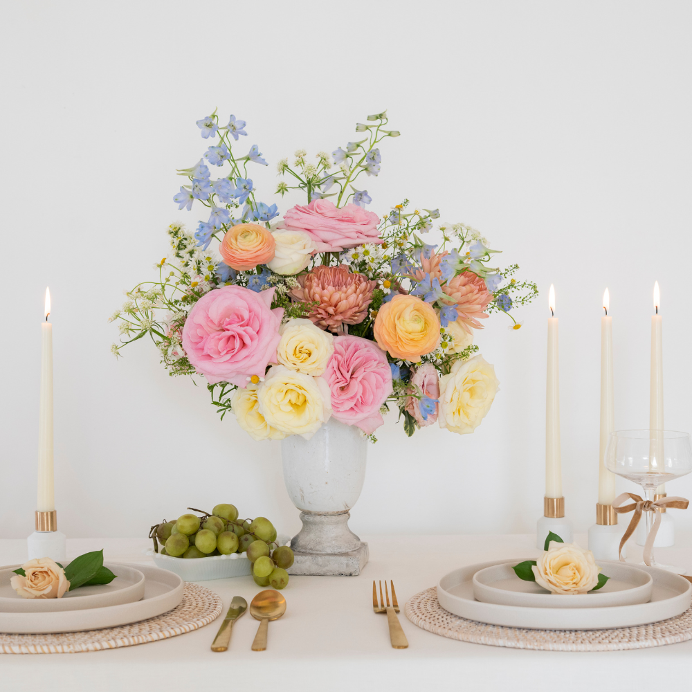 Soft Wildflower Centerpiece Kit | DIY Wedding Flowers – Flower Moxie
