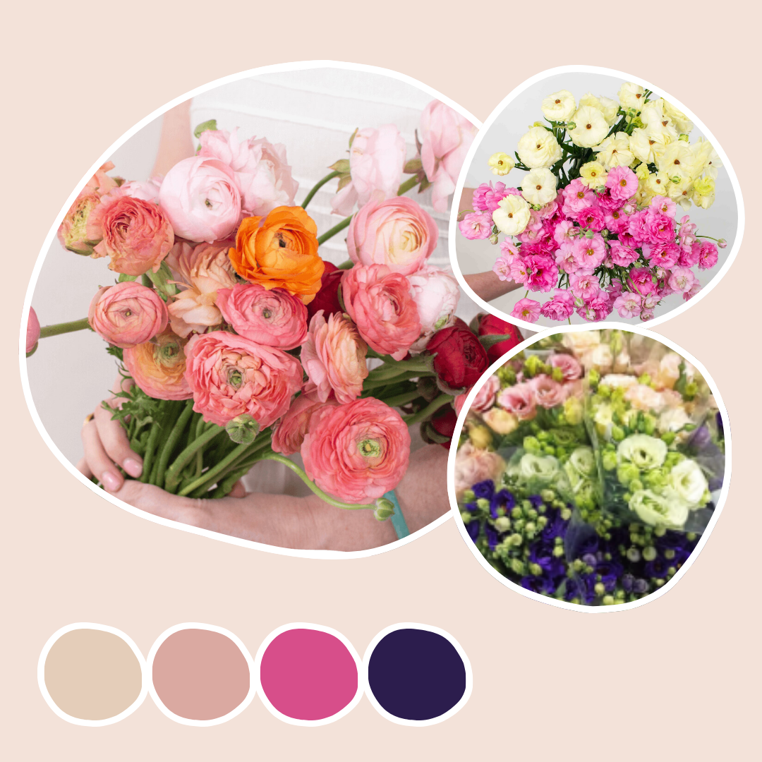 Wildflower Mixed Box – Signature Focals | Flower Moxie Bulk Flowers
