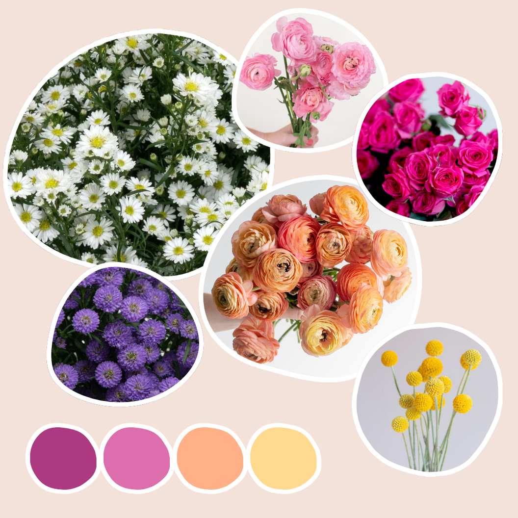 Sample Flower Boxes | DIY Wedding Flowers | Flower Moxie