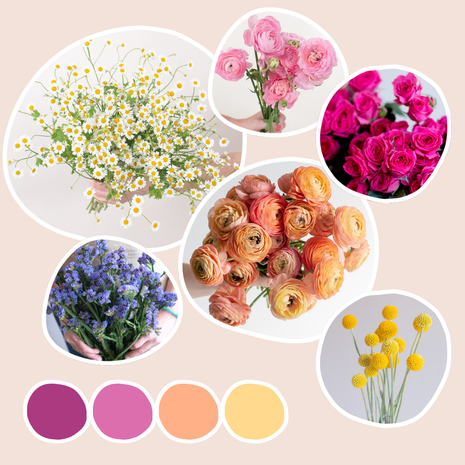 Sample Flower Boxes | DIY Wedding Flowers | Flower Moxie