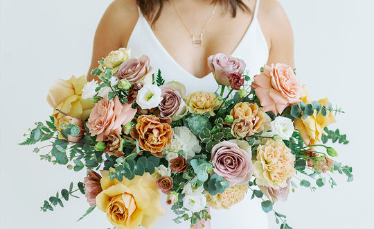 Coffee Break Roses | Fresh DIY Wedding Flowers | Flower Moxie