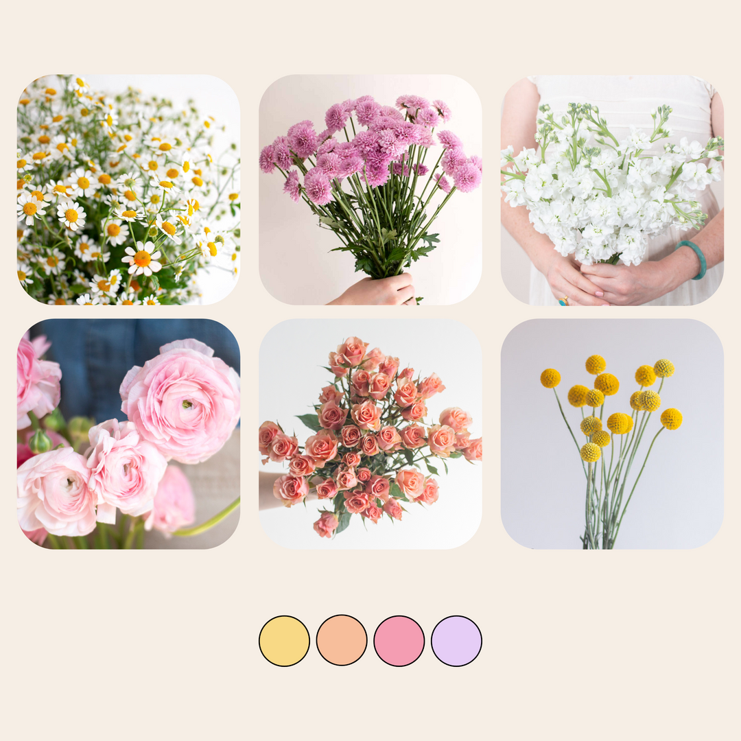 Bulk Pastel Wildflower Mixed Box | Flower Moxie | Birthday Flower ...