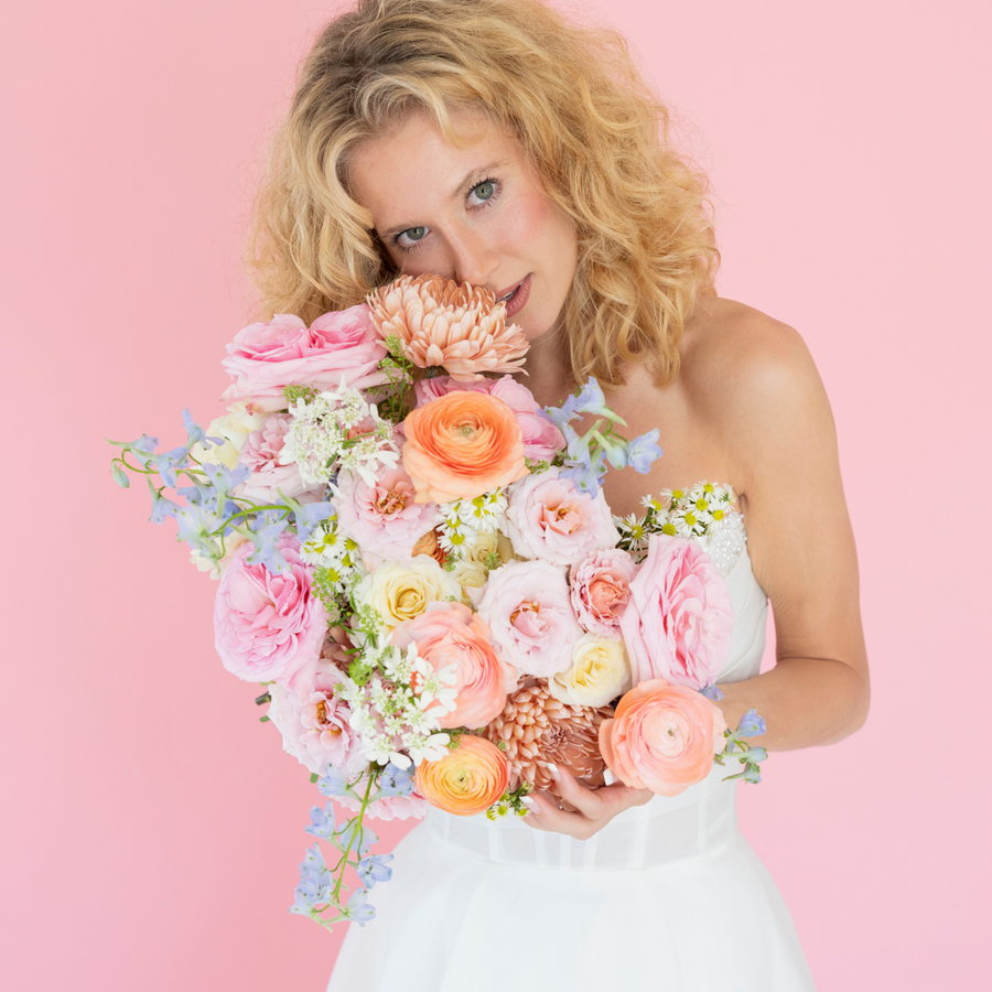 Yellow Yarrow | DIY Wedding Flowers | Flower Moxie