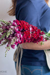 Burgundy Snapdragons | DIY Wedding Flowers | Flower Moxie
