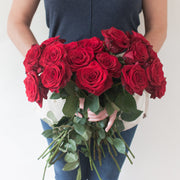 Red Freedom Roses | Bulk Fresh DIY Wedding Flowers | Flower Moxie