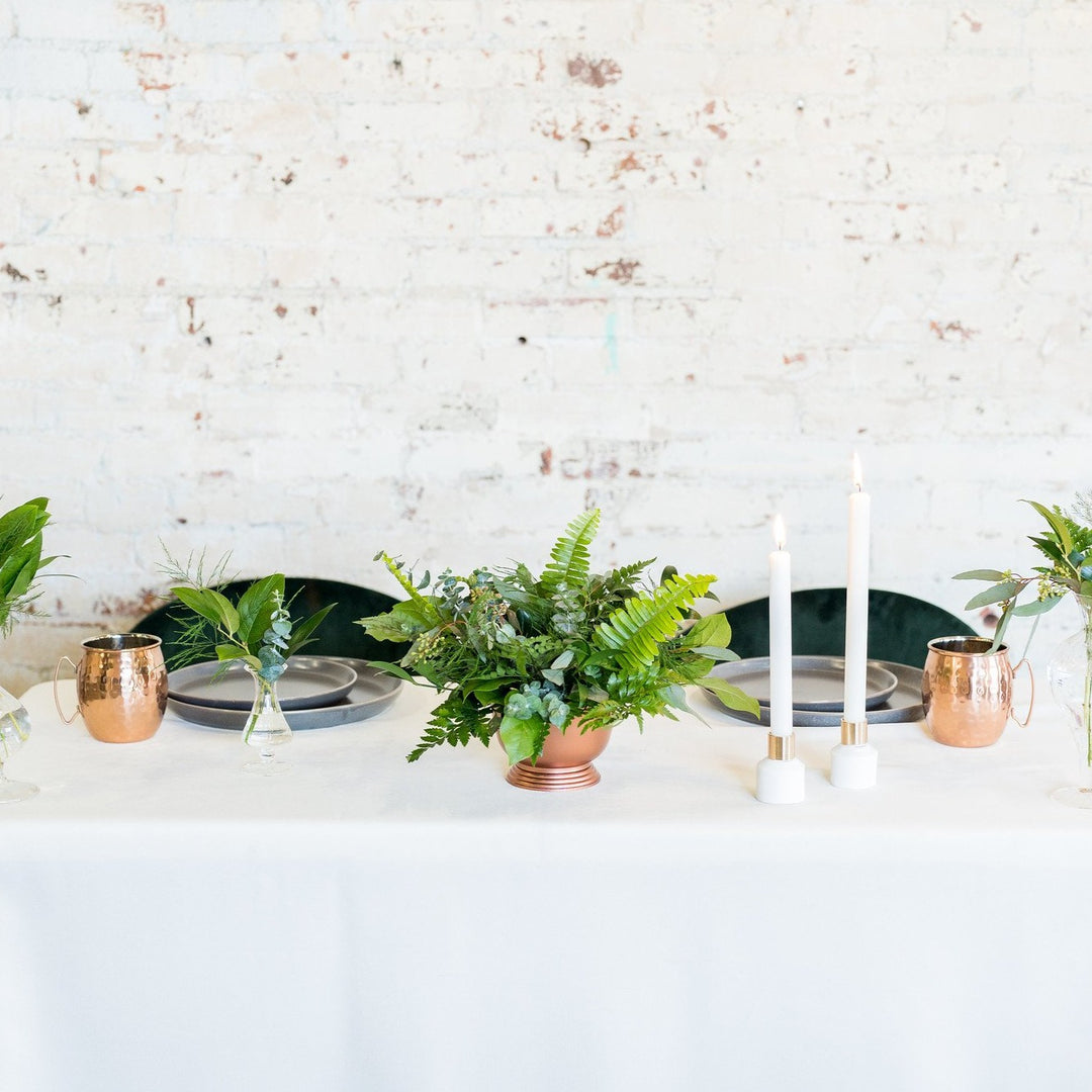 Greenery Only Centerpieces | DIY Wedding Flowers | Flower Moxie