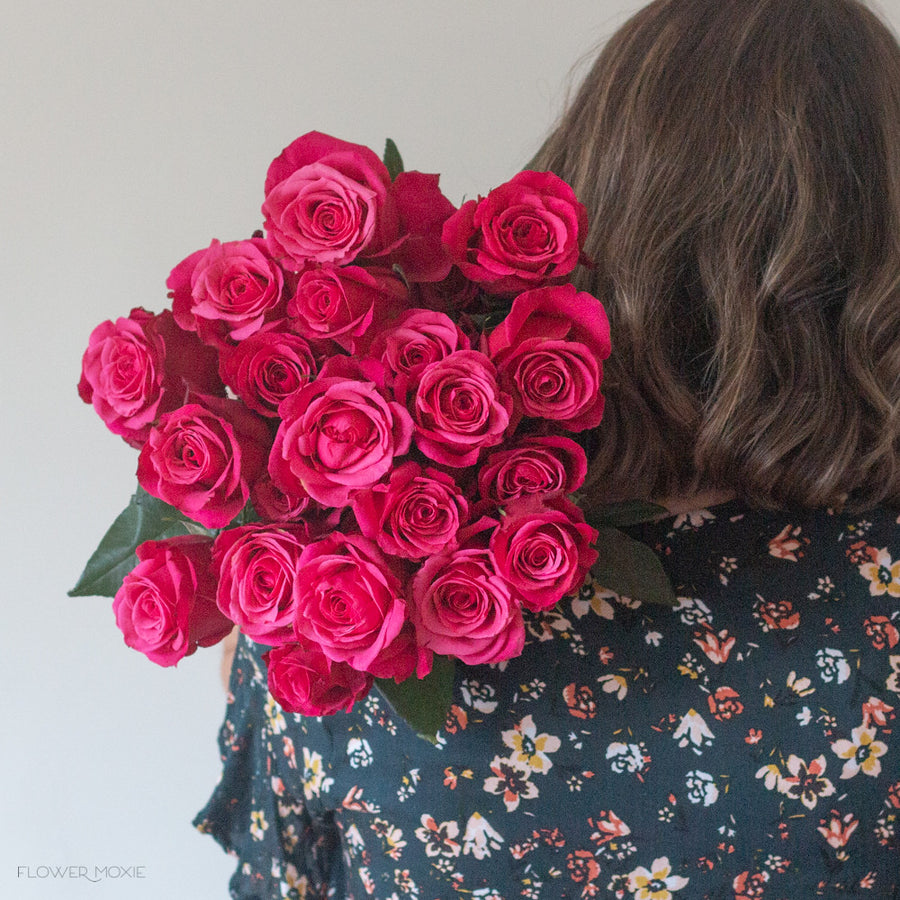 Pink Red Cherry O Roses | DIY Wedding Flowers | Flower Moxie