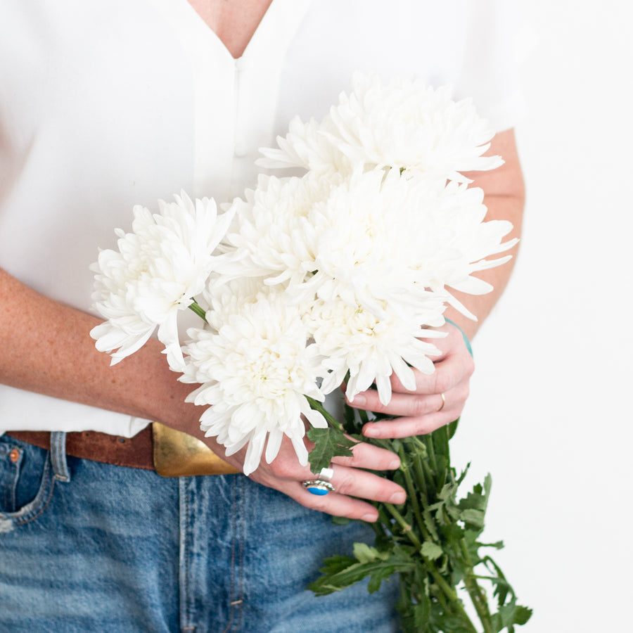 White Cremone Flower | DIY Wedding Flowers | Flower Moxie