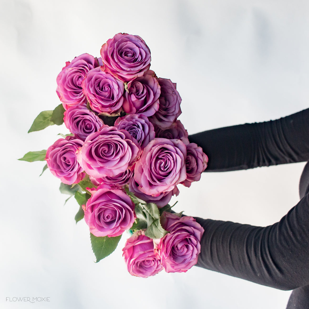 Cool Water Purple Roses | DIY Wedding Flowers | Flower Moxie