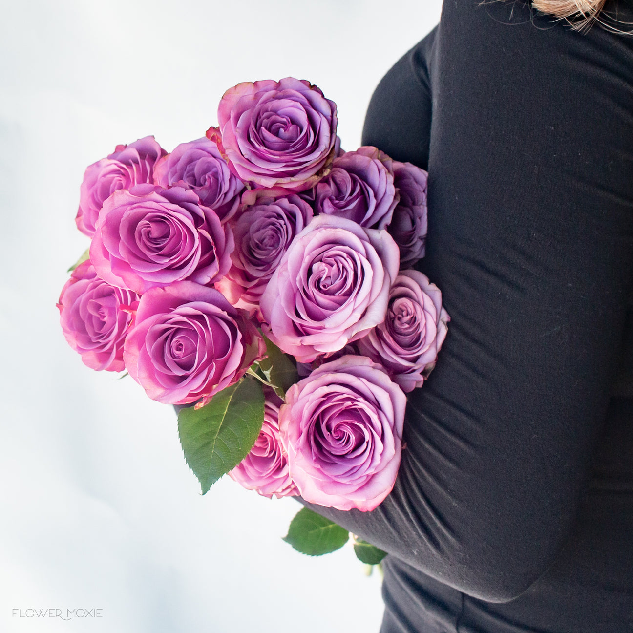 Cool Water Purple Roses | DIY Wedding Flowers | Flower Moxie