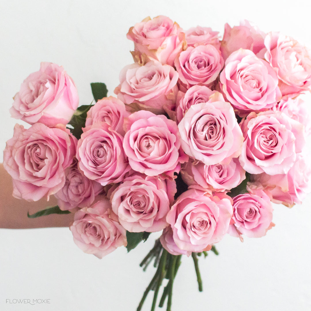 Pink Sweet for Love Roses | Fresh DIY Wedding Flowers | Flower Moxie