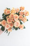Peach Phoenix Roses | Fresh DIY Wedding Flowers | Flower Moxie