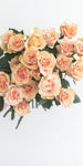Peach Phoenix Roses | Fresh DIY Wedding Flowers | Flower Moxie