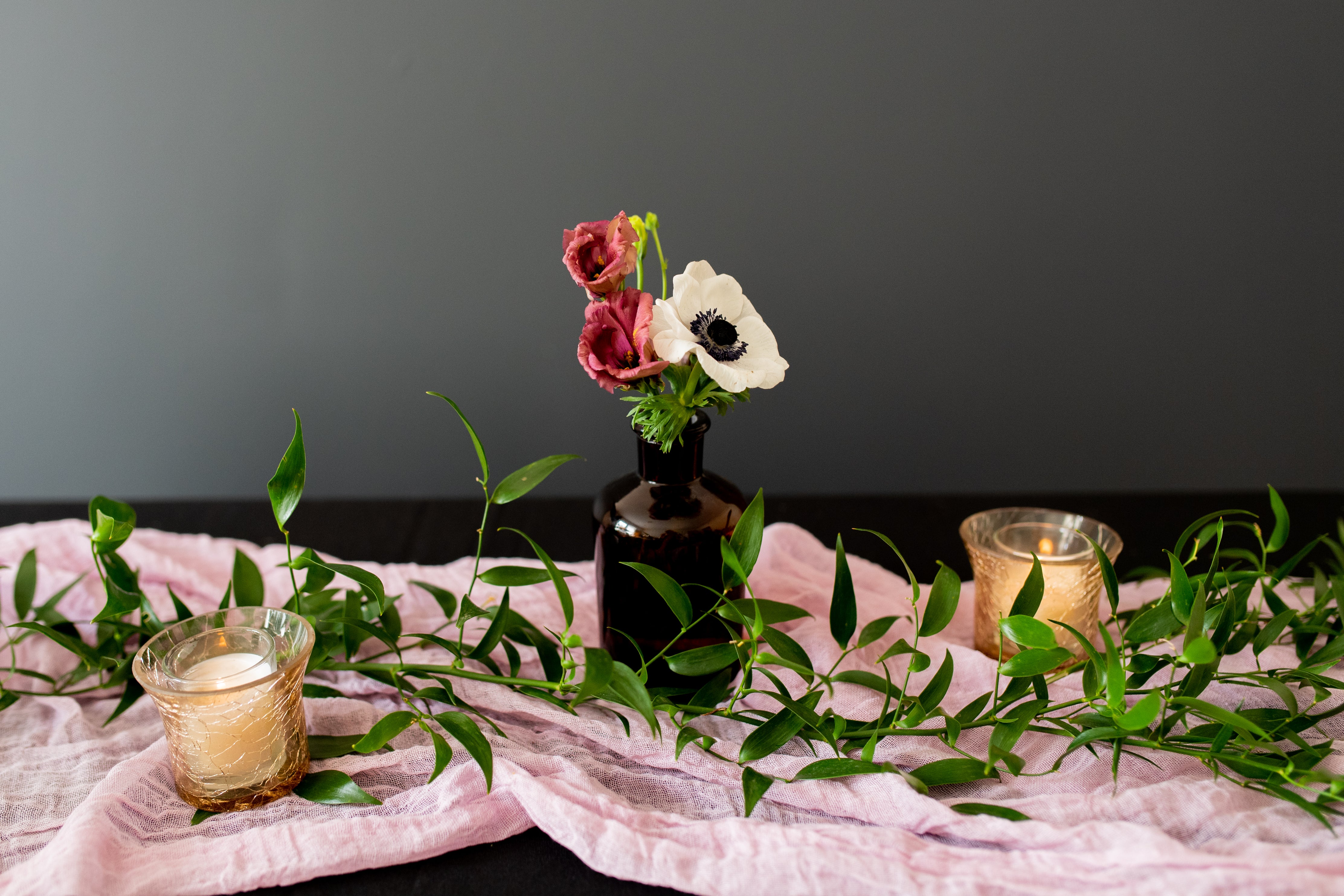 Loose Italian Ruscus Table Runner or Garland | DIY Wedding – Flower Moxie