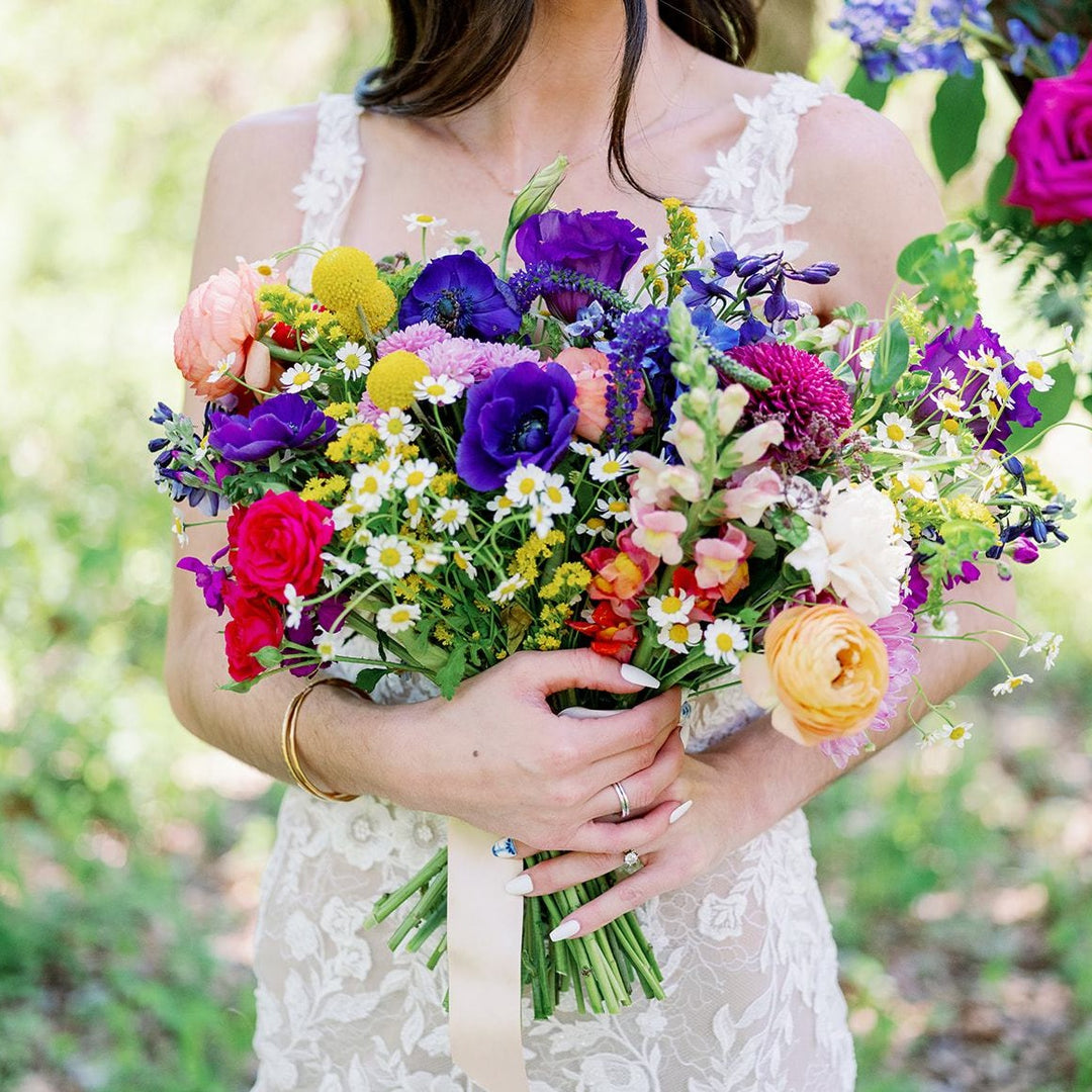 wildflower bouquet coloring page