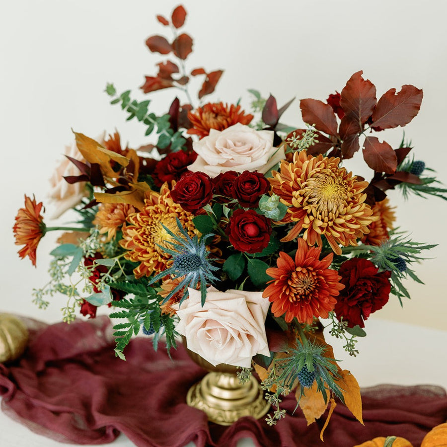 Autumn Fall Centerpiece Kit | DIY Wedding Flowers | Flower Moxie