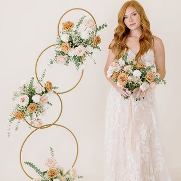 Canyon Rose Ceremony Flowers | DIY Wedding Flowers | Flower Moxie