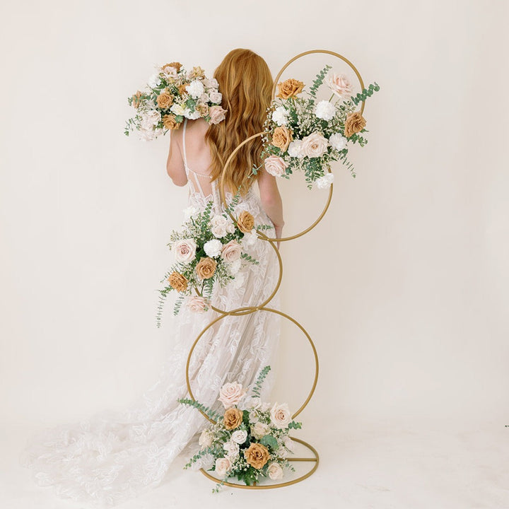 Canyon Rose Ceremony Flowers | DIY Wedding Flowers | Flower Moxie