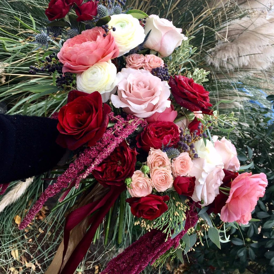 Black Magic or Black Pearl Red Rose | Fresh DIY Wedding Flowers ...