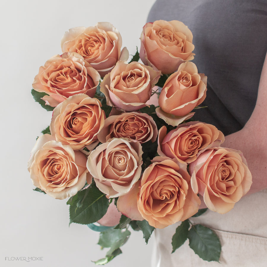 Golden Mustard Roses | DIY Wedding Flowers | Flower Moxie