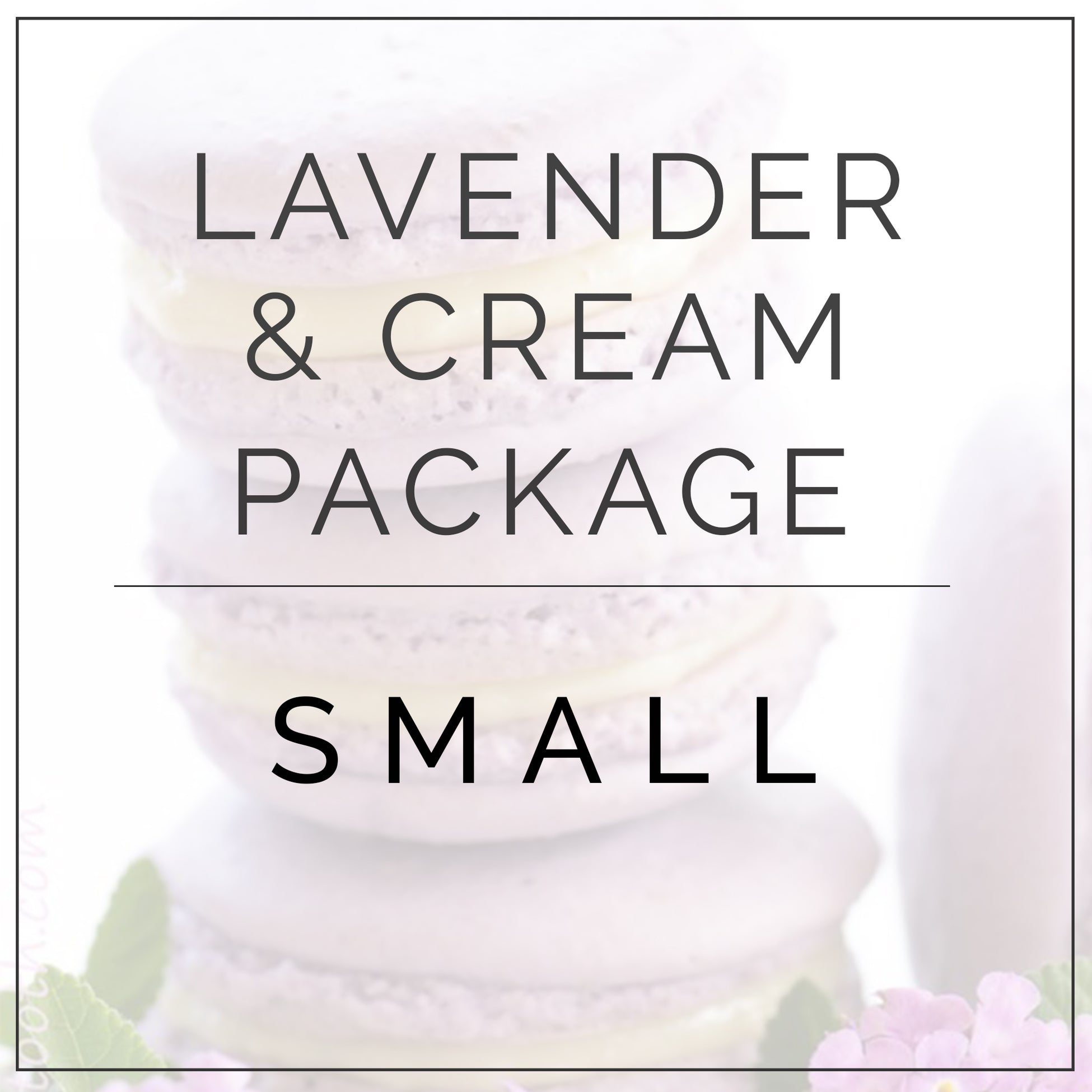 Lavender and Cream- Small Package – Flower Moxie