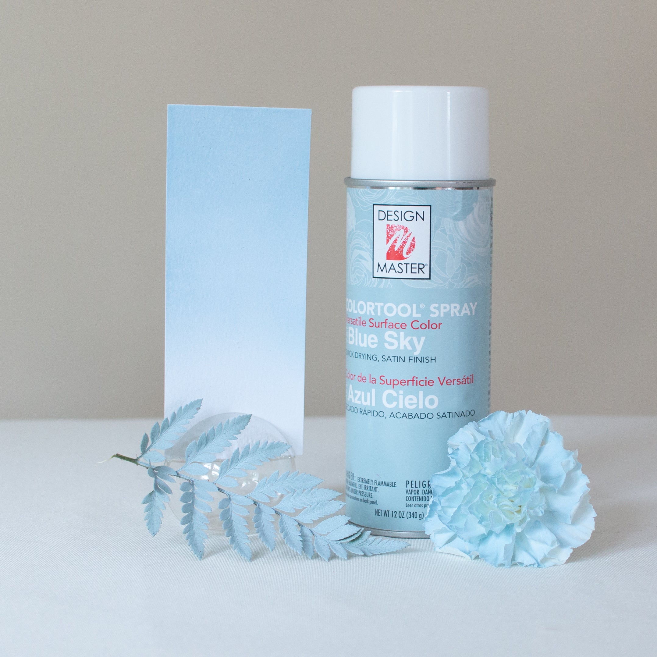 Sky Blue Design Master Floral Spray Paint | Flower Moxie | DIY